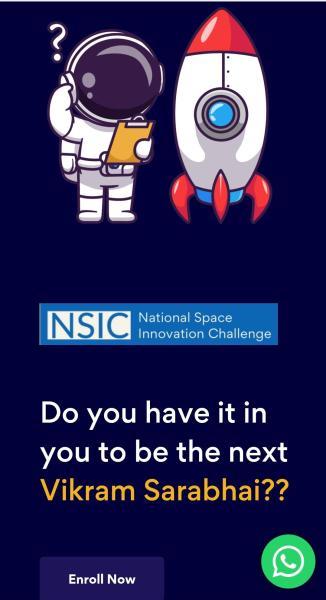 National Space Innovation Challenge 2023, For School Students, Launched | Mera Bharat Mahan मेरा ...